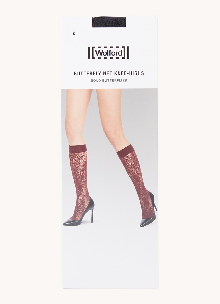 Wolford Butterfly Net hold-ups • Diepzwart • de Bijenkorf