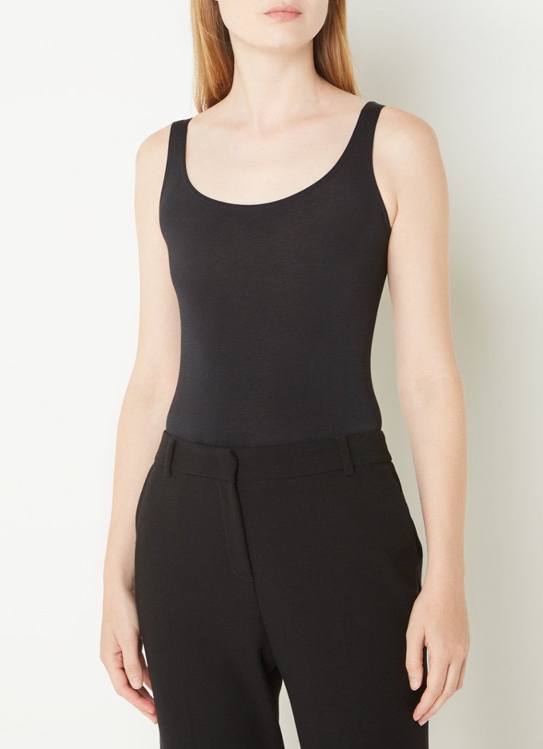 Wolford Jamaika body met ronde hals • Zwart • de Bijenkorf