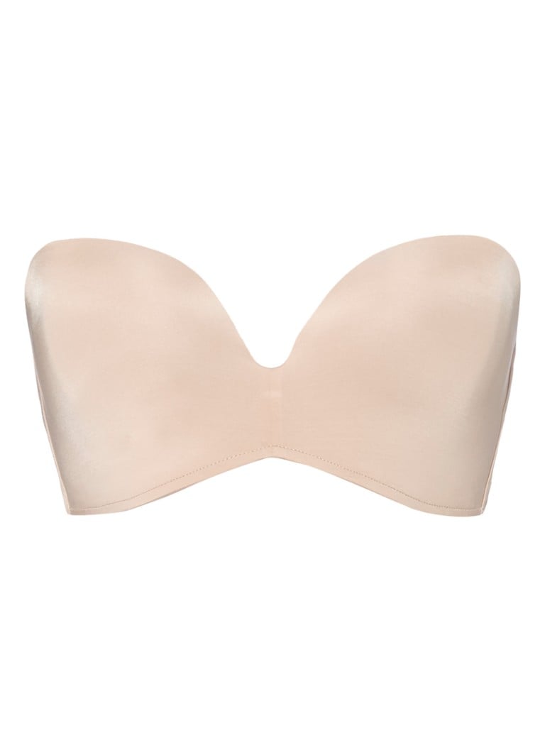Wonderbra Ultimate Strapless Push Up Bh • Beige • De Bijenkorf