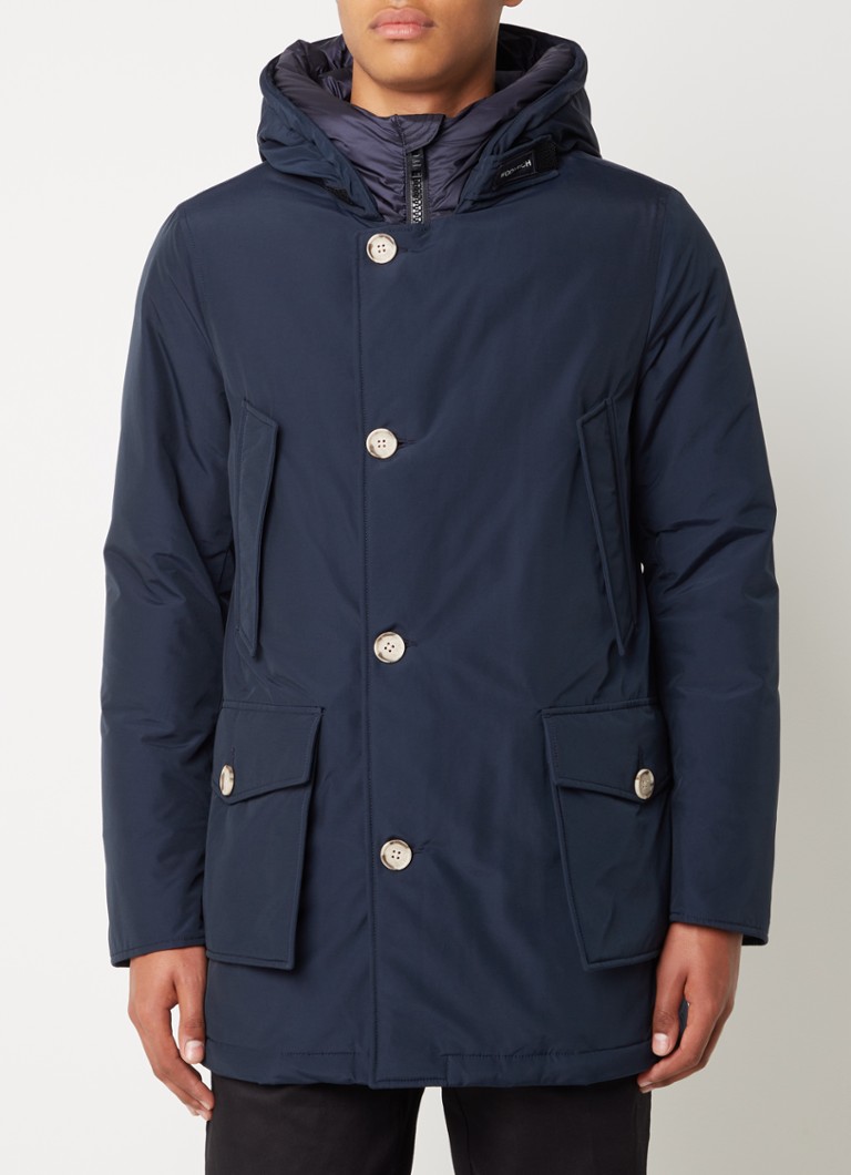 Woolrich Artic parka met donsvulling en capuchon • Blauw • de Bijenkorf