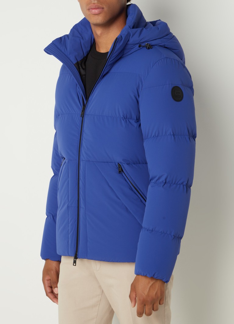 Woolrich Sierra Supreme puffer jack met donsvulling • Kobaltblauw • de ...