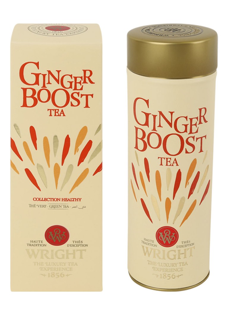 Wright Tea Ginger Boost groene losse thee 100 gram • Vanillegeel • de Bijenkorf