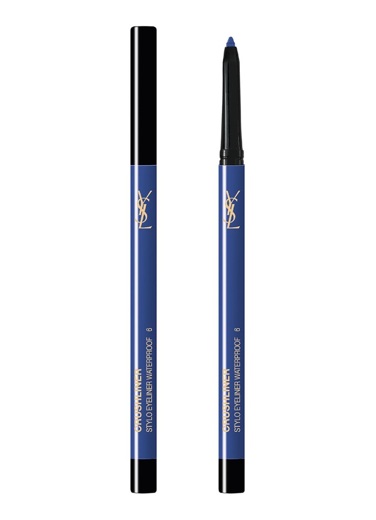 Yves Saint Laurent Crushliner Eyestylo - waterproof oogpotlood • 6 Bleu ...