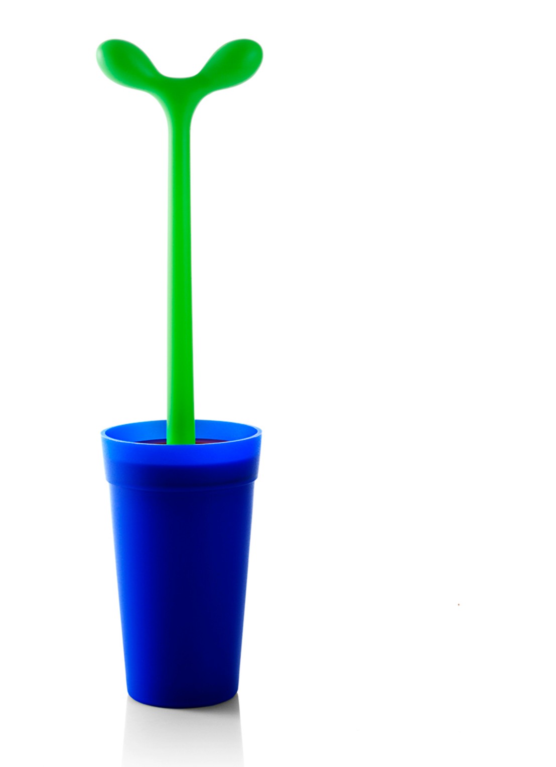 Alessi Toiletborstel Merdolino • Kobaltblauw • de Bijenkorf