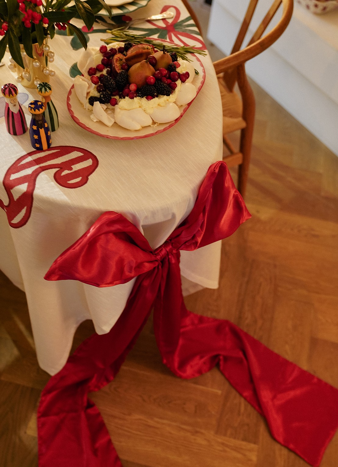 Anna + Nina Merry Christmas tafelkleed 155 x 255 cm • Multicolor • de ...