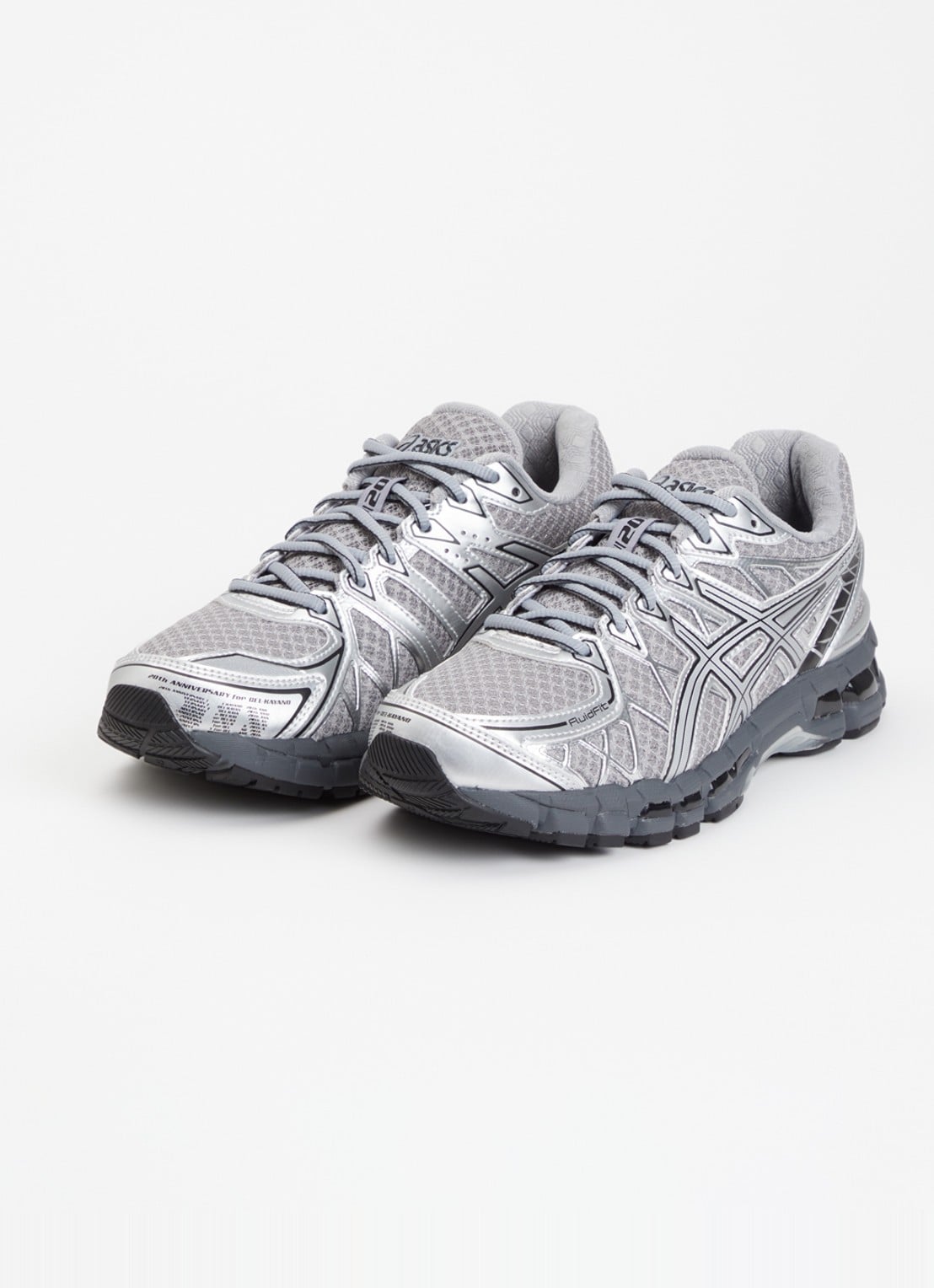 ASICS Gel-Kayano 20 sneaker met mesh details • Grijs • de Bijenkorf