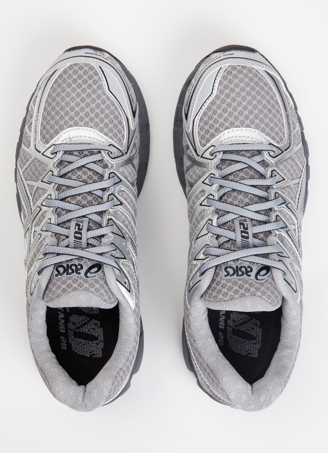 ASICS Gel-Kayano 20 sneaker met mesh details • Grijs • de Bijenkorf