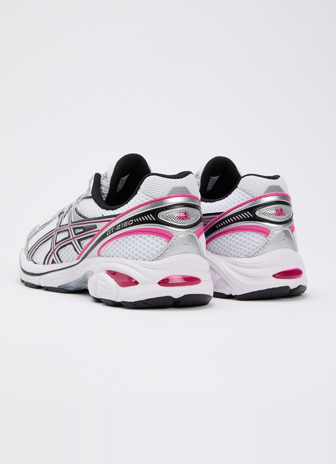 ASICS GT-2160 sneaker van mesh met metallic details • Wit • de Bijenkorf
