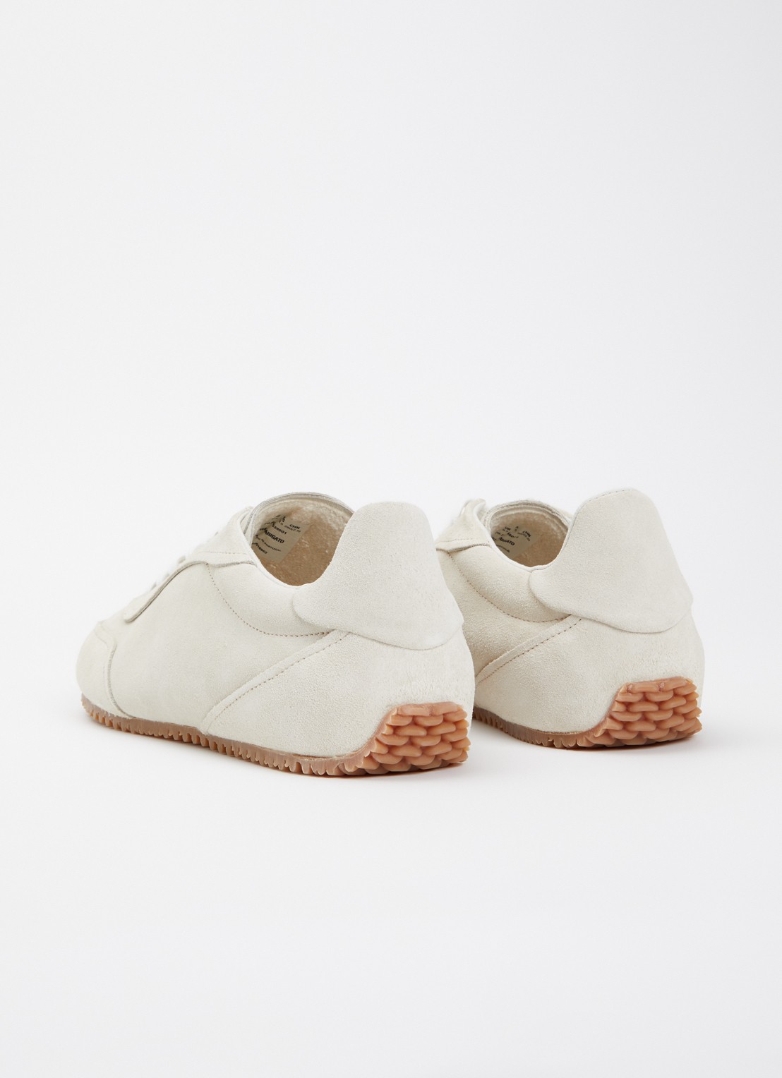 Axel Arigato Daze Runner sneaker van suède met logo • Creme • de Bijenkorf