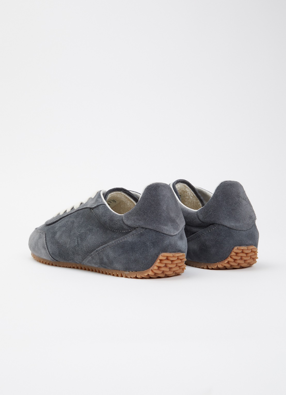 Axel Arigato Daze Runner sneaker van suède met logo • Donkergrijs • de ...