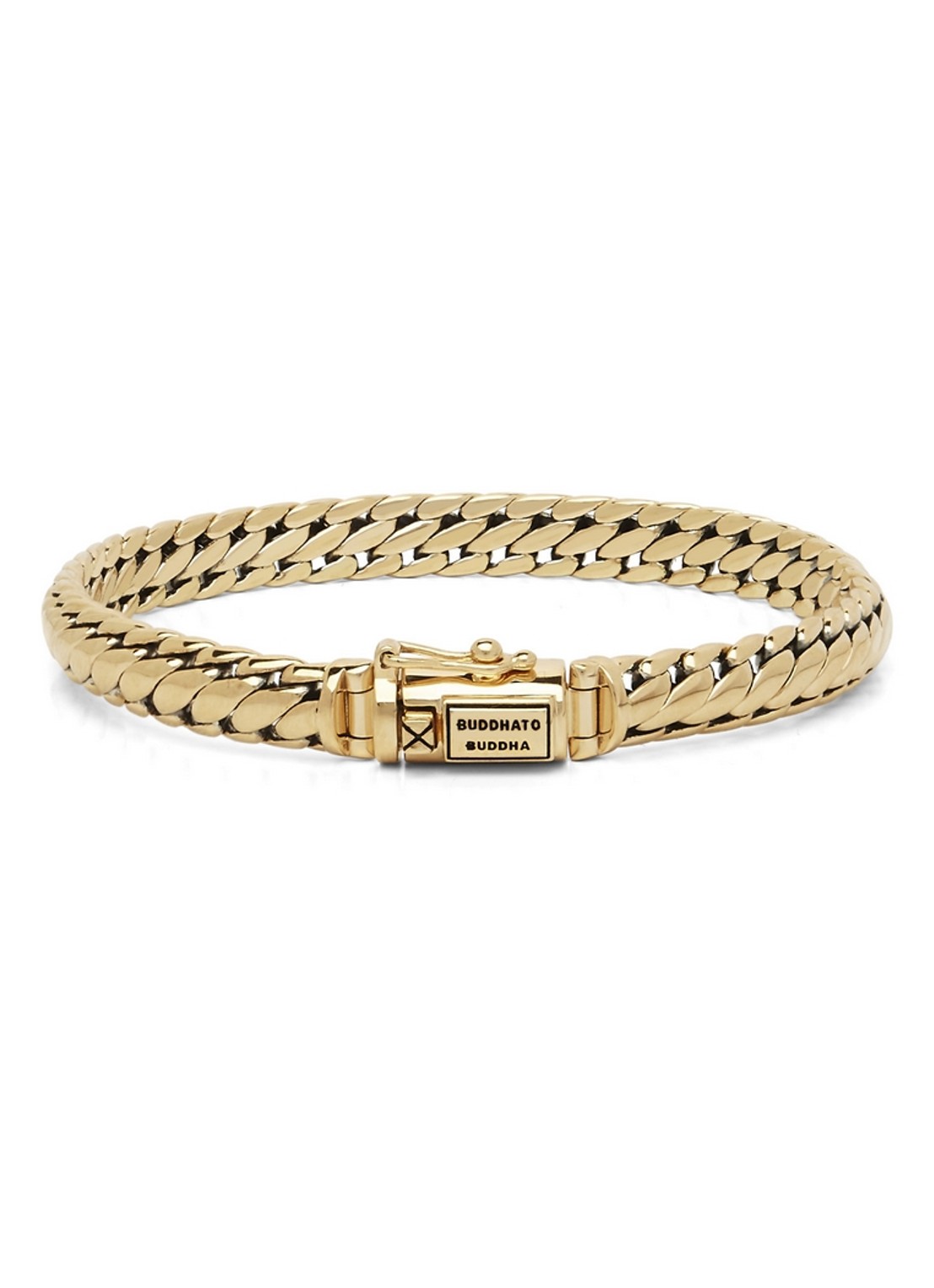 Buddha to Buddha Ben schakelarmband van 14 karaat goud • Goud • de ...