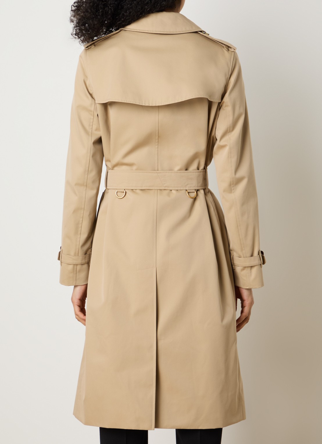 Burberry Kensington trenchcoat met ceintuur • Beige • de Bijenkorf