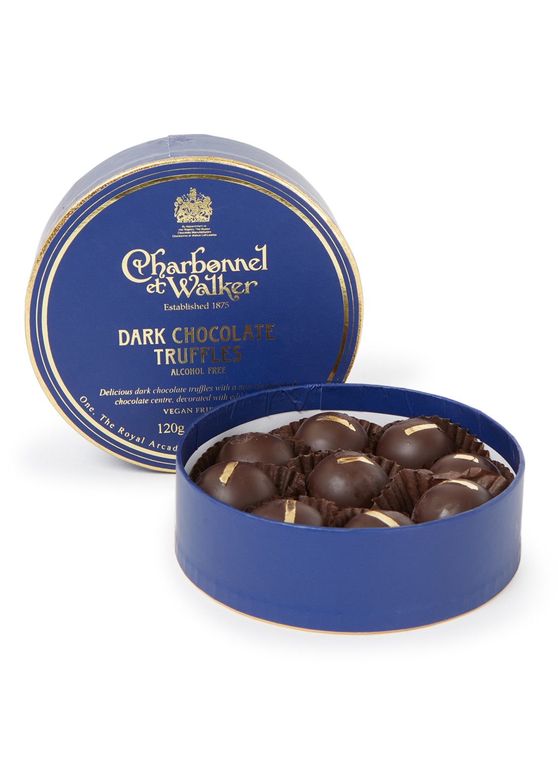 Charbonnel et Walker Dark Chocolate truffels 9 stuks • de Bijenkorf