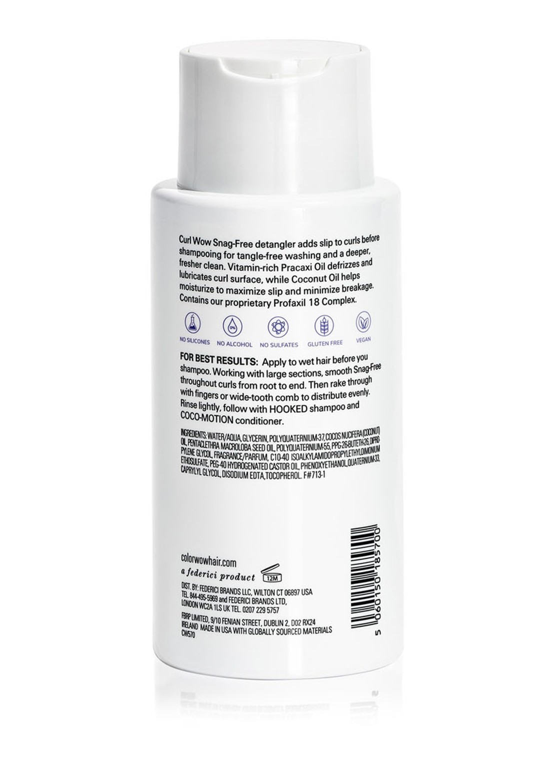 Color Wow Curl Snag Free Pre Shampoo Detangler - pré-shampoo voor ...