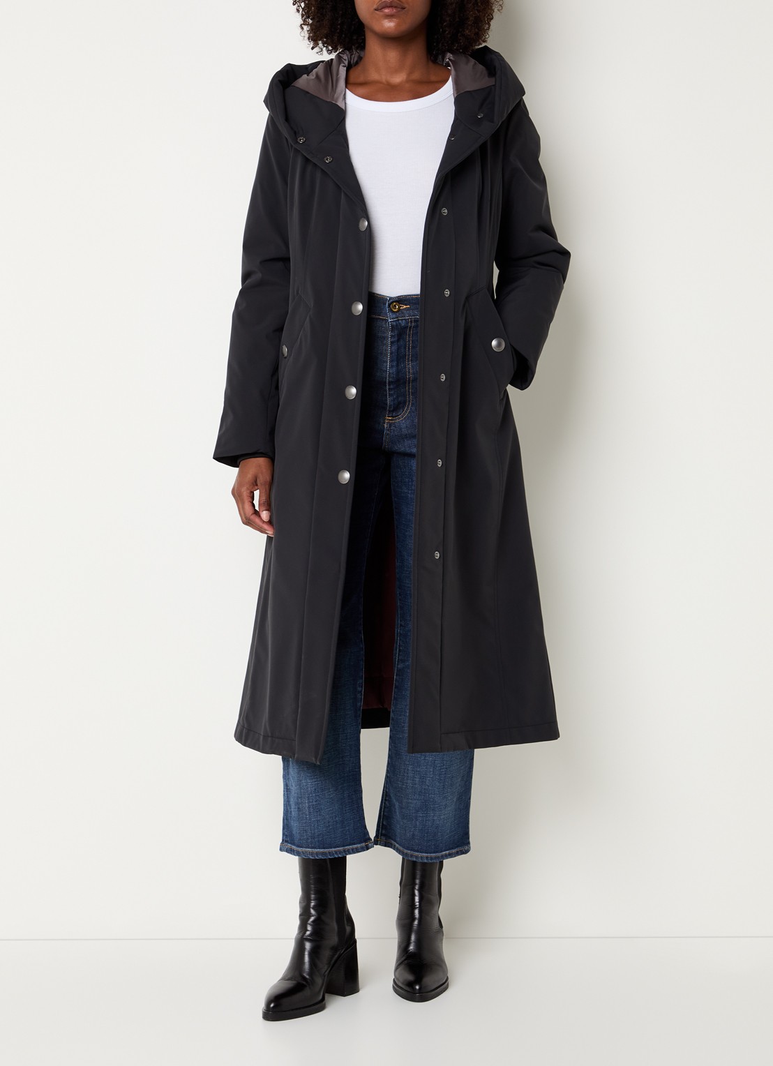 Creenstone Effie gewatteerde parka met uitneembare voering en ...