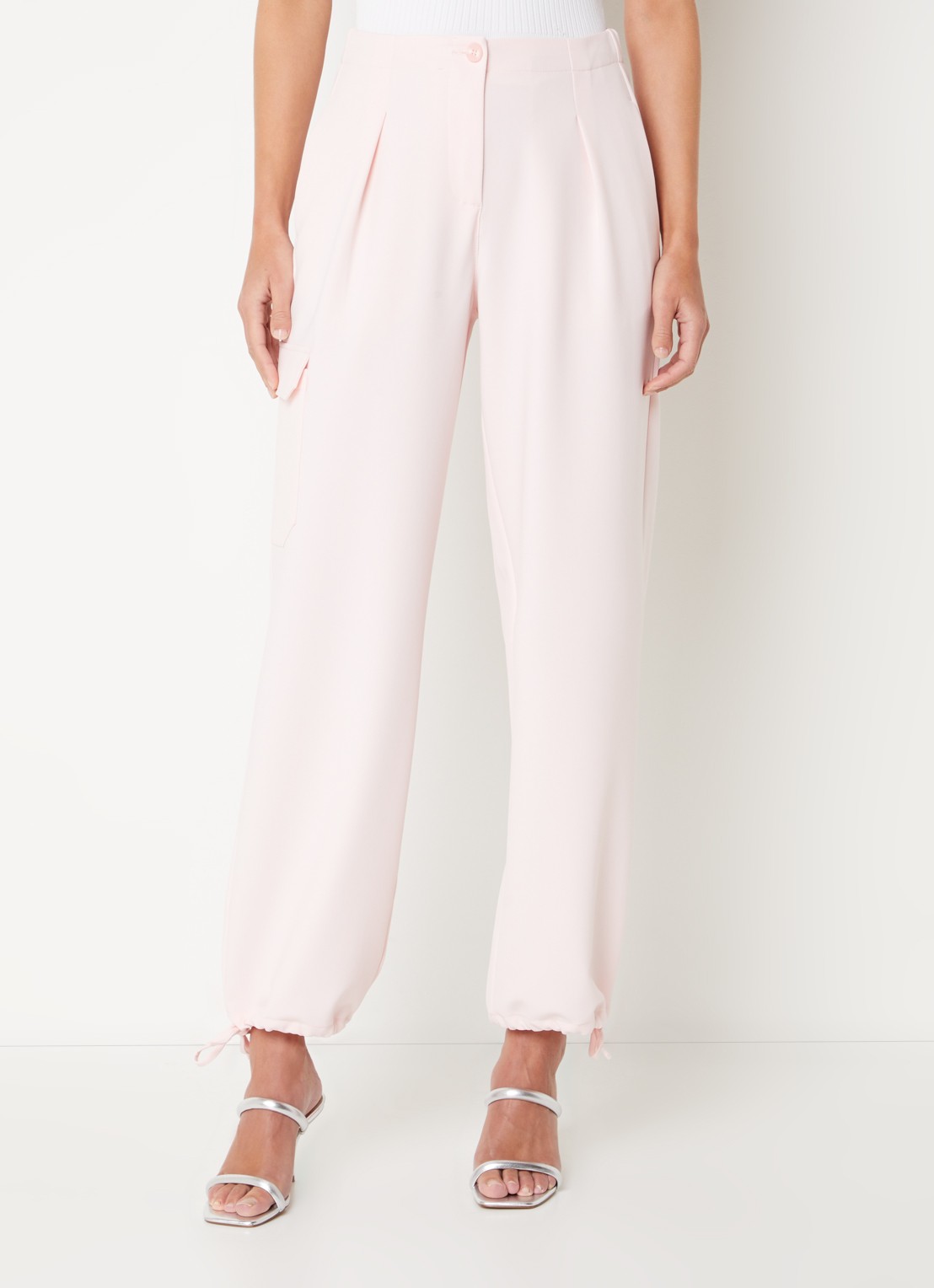Dante 6 Phoenix high waist tapered fit pantalon met klepzakken ...