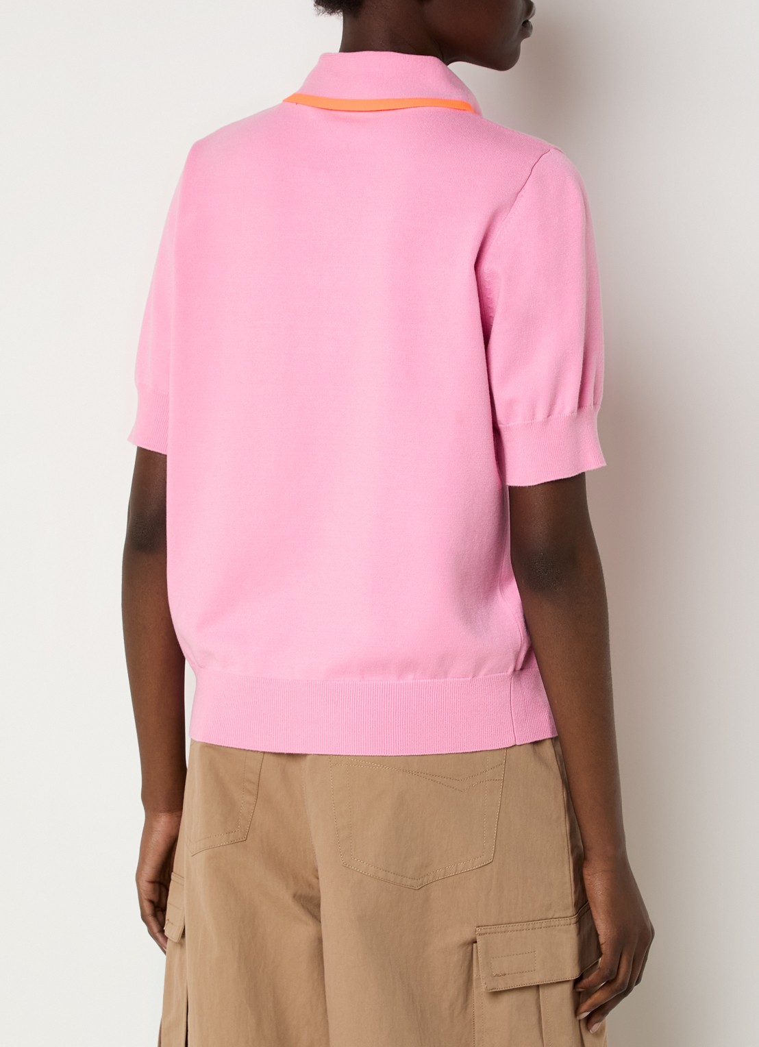 Essentiel Antwerp Top met sjaalkraag • Roze • de Bijenkorf