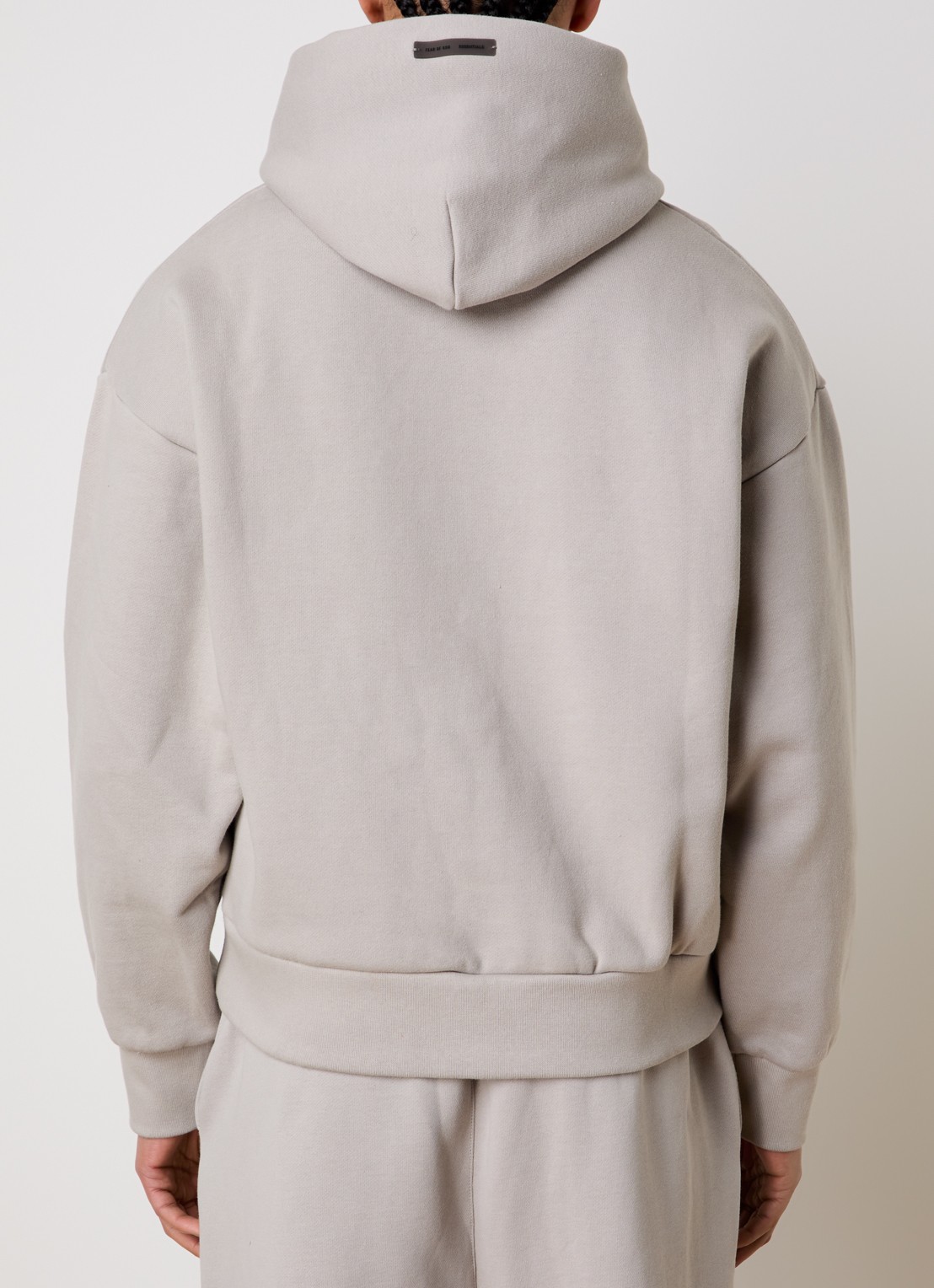 Fear of God Essentials Hoodie met flockprint • Grijs • de Bijenkorf