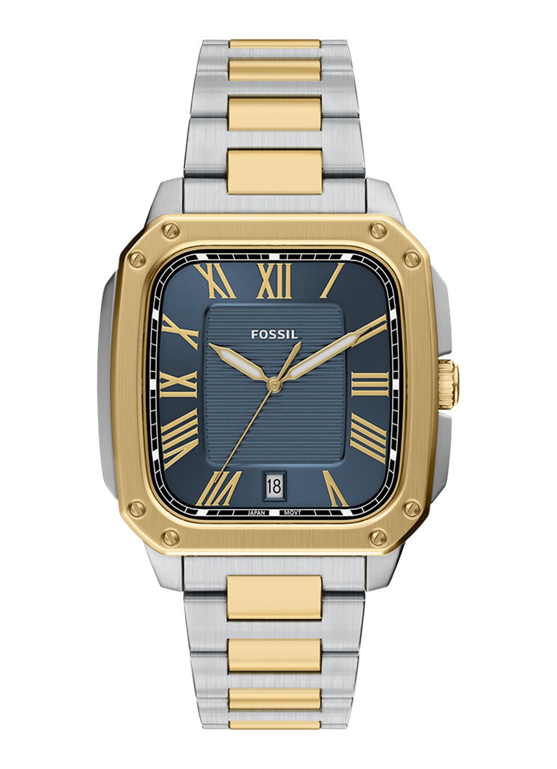 Fossil Crosby horloge FS6161 • Zilver • de Bijenkorf
