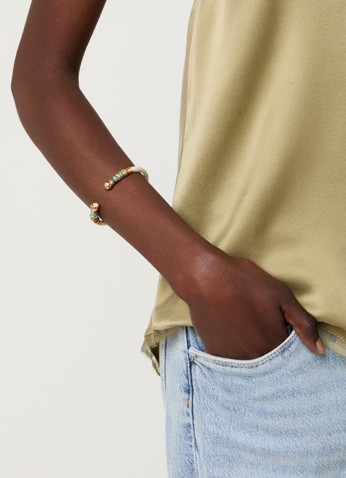 Gas Bijoux Sari bangle verguld • Goud • de Bijenkorf