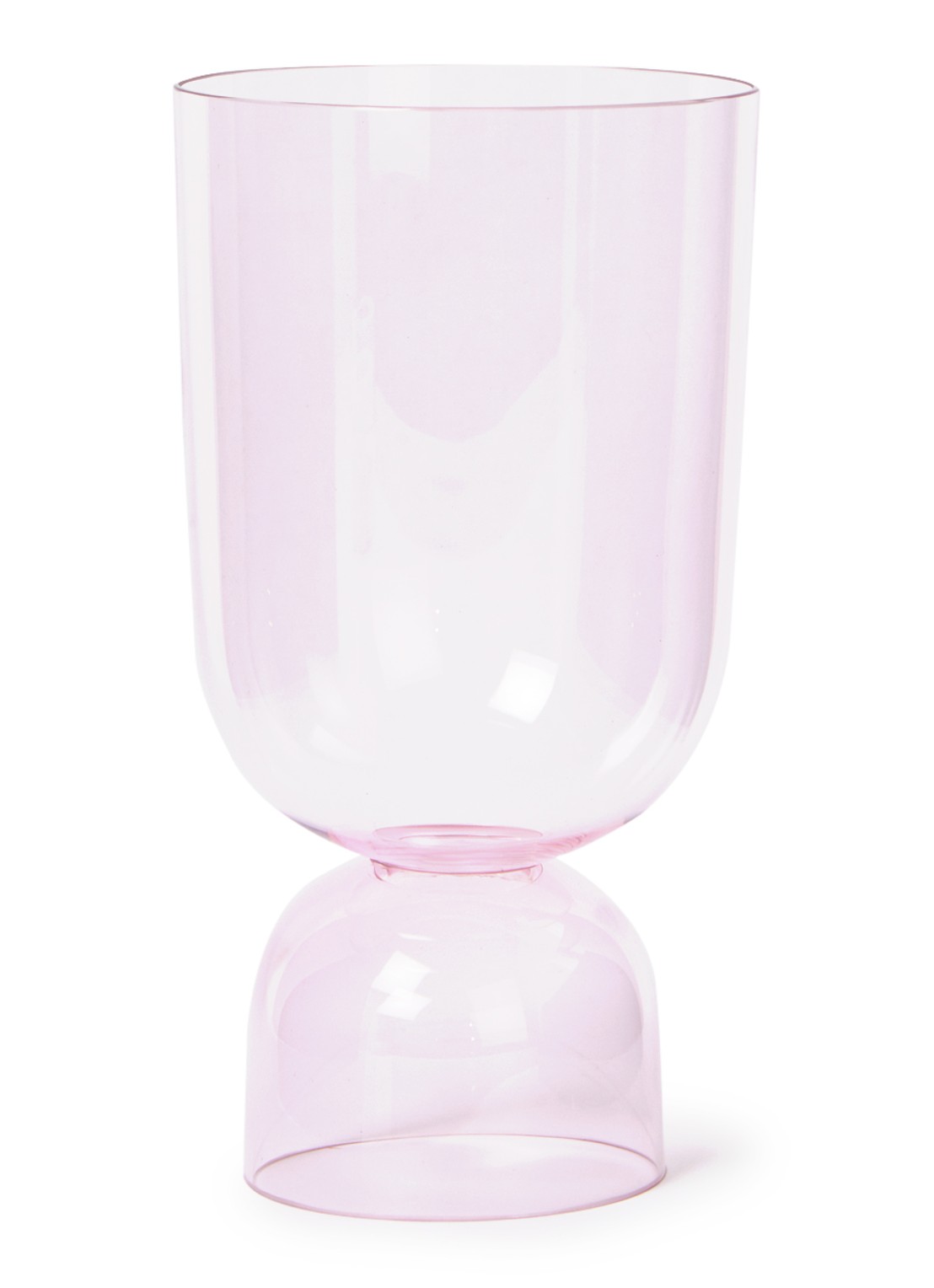 Hay Bottoms Up S vaas 21,5 cm • Lichtroze • de Bijenkorf