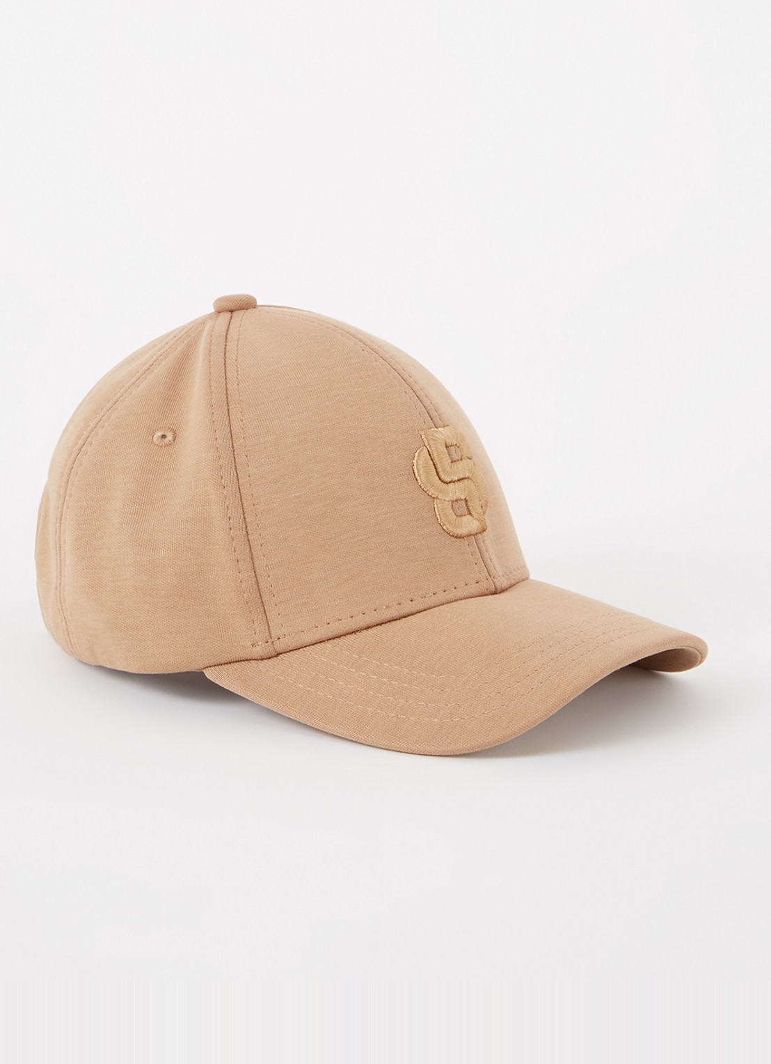 HUGO BOSS Ari-B-Iconic pet met logoborduring • Camel • de Bijenkorf