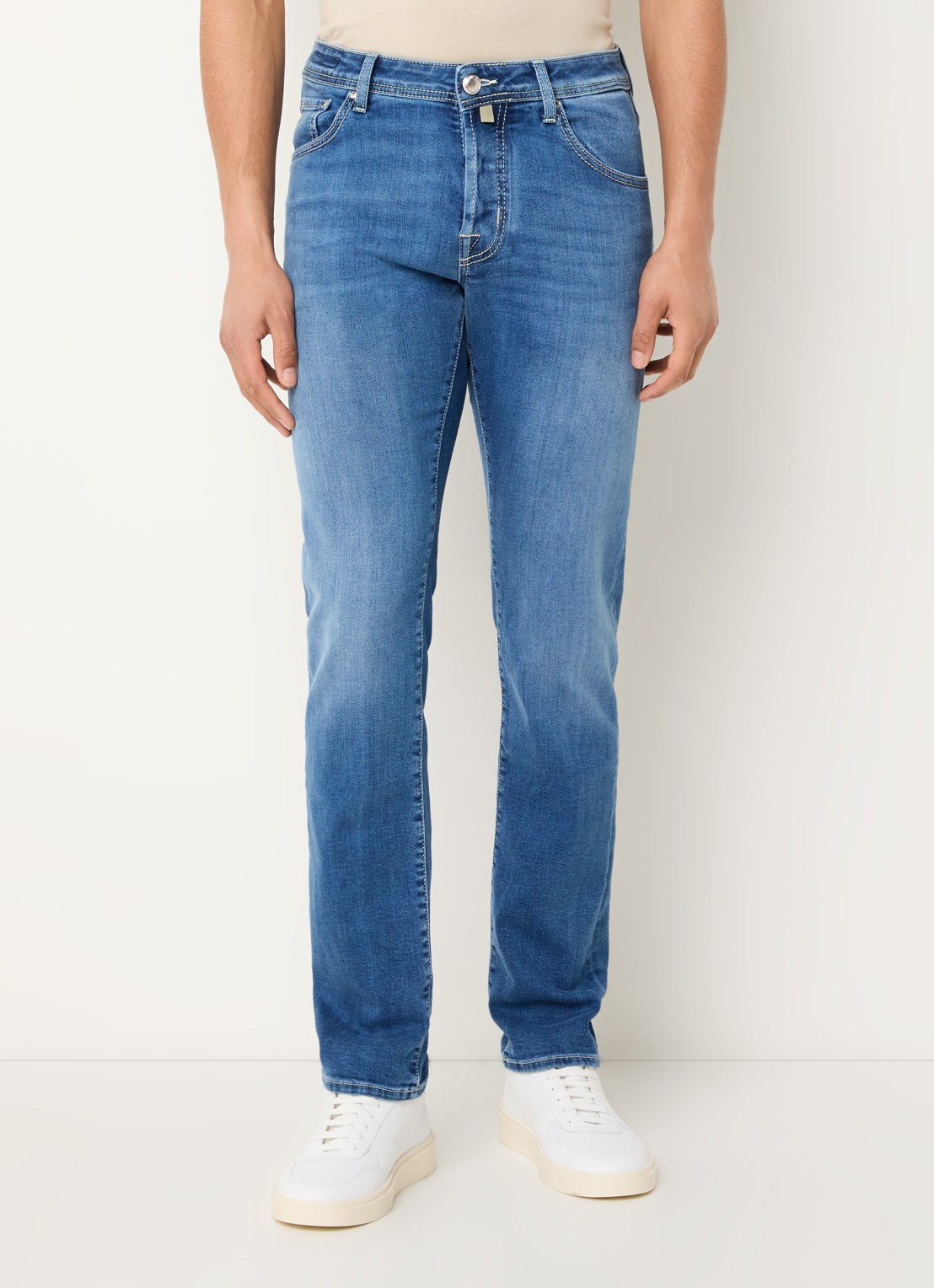 Jacob Cohën Nick slim fit jeans met lichte wassing • Indigo • de Bijenkorf