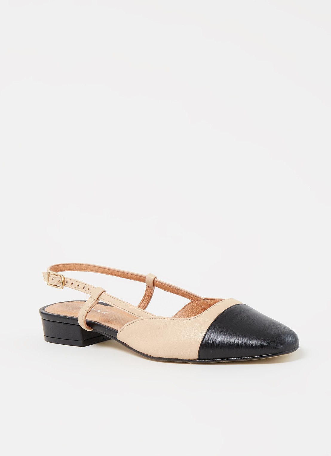 Jonak Dhapou slingback van leer • Beige • de Bijenkorf