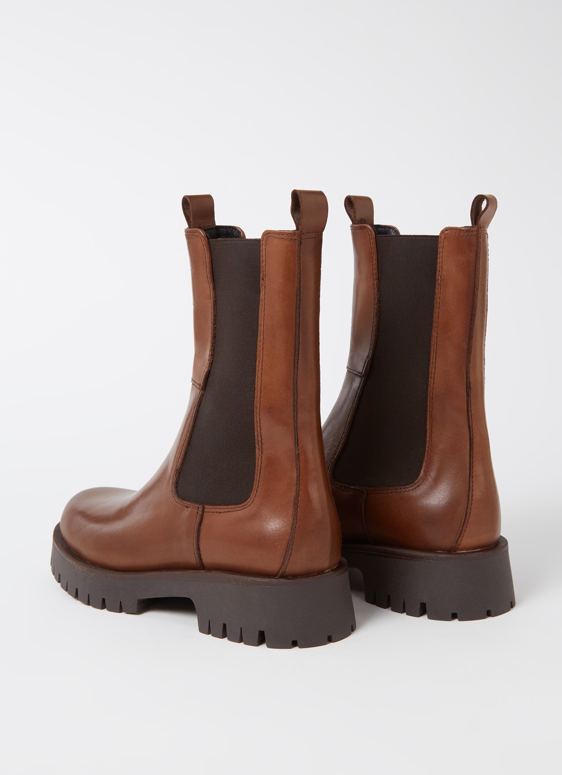 Jonak Ridle chelsea boot van leer • Bruin • de Bijenkorf
