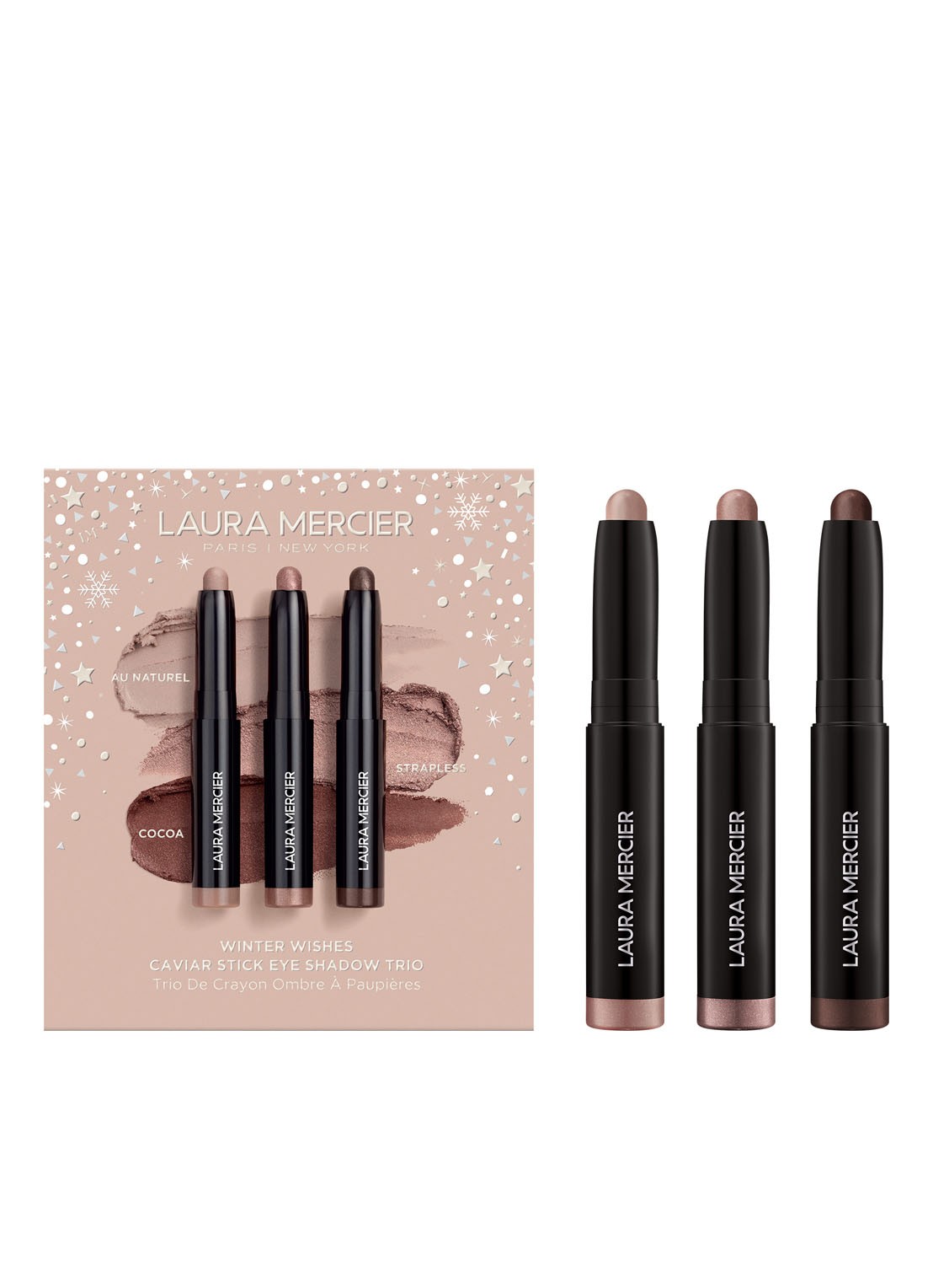 Laura Mercier Winter Wishes Caviar Stick Eye Shadow Trio - Limited ...