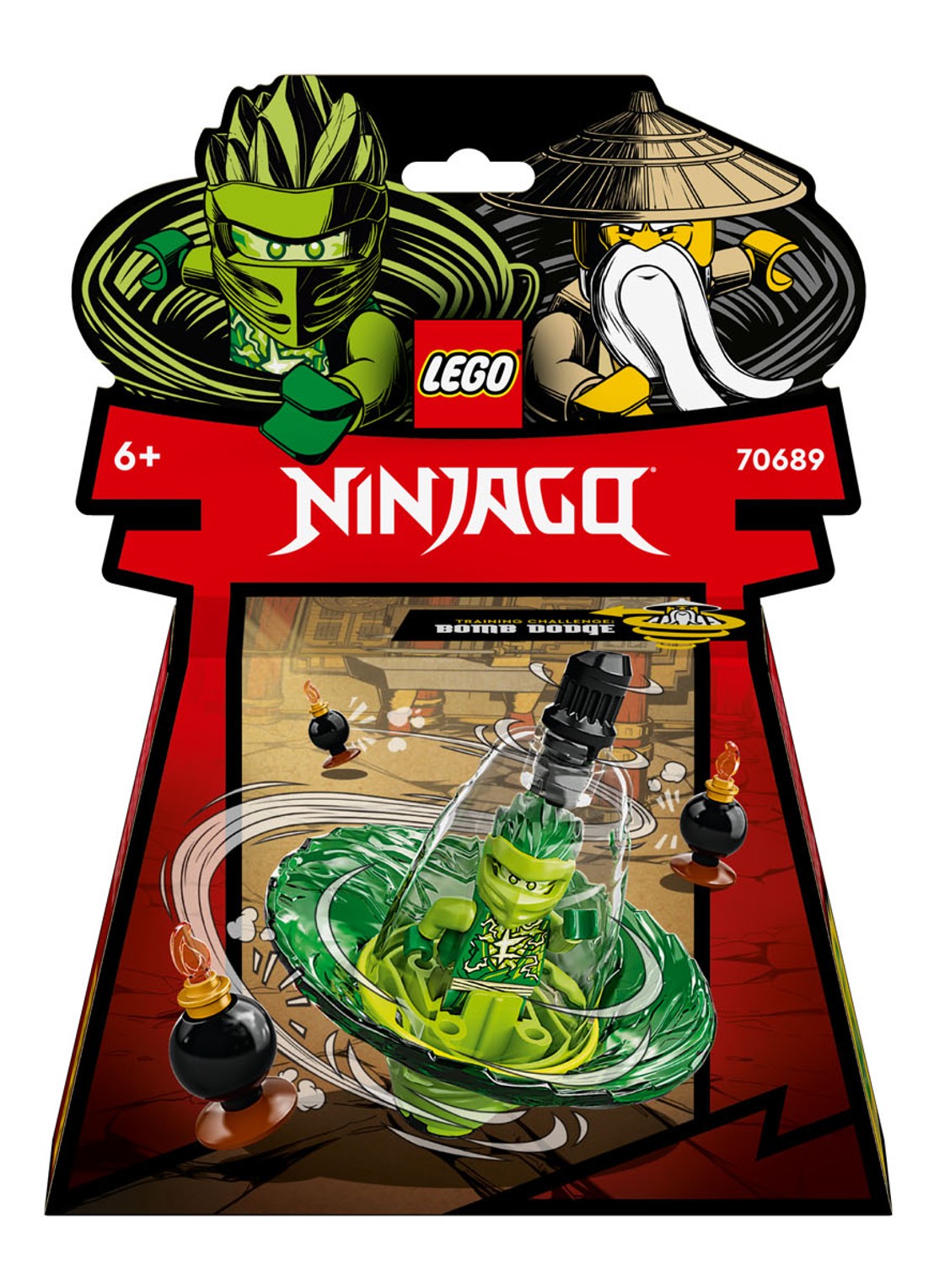 LEGO NINJAGO Lloyd's Spinjitzu Ninja Training set - 70689 • Multicolor ...