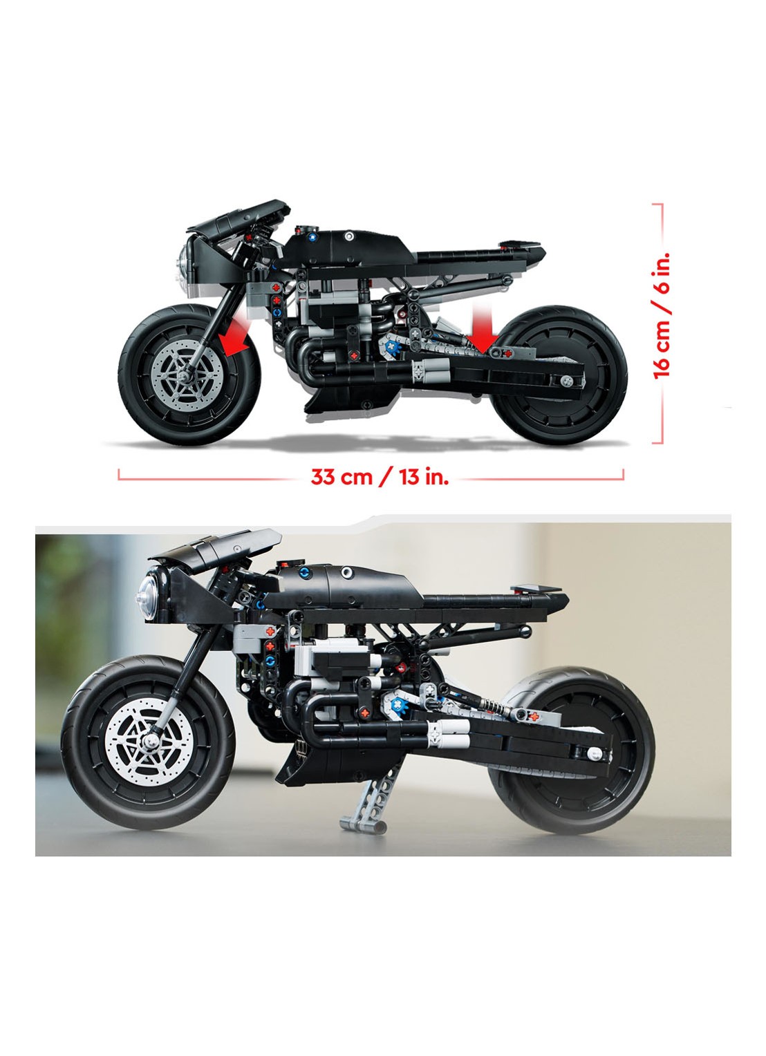 LEGO The Batman Batcycle Schaalmodel Motor Bouwkit - 42155 • Multicolor ...