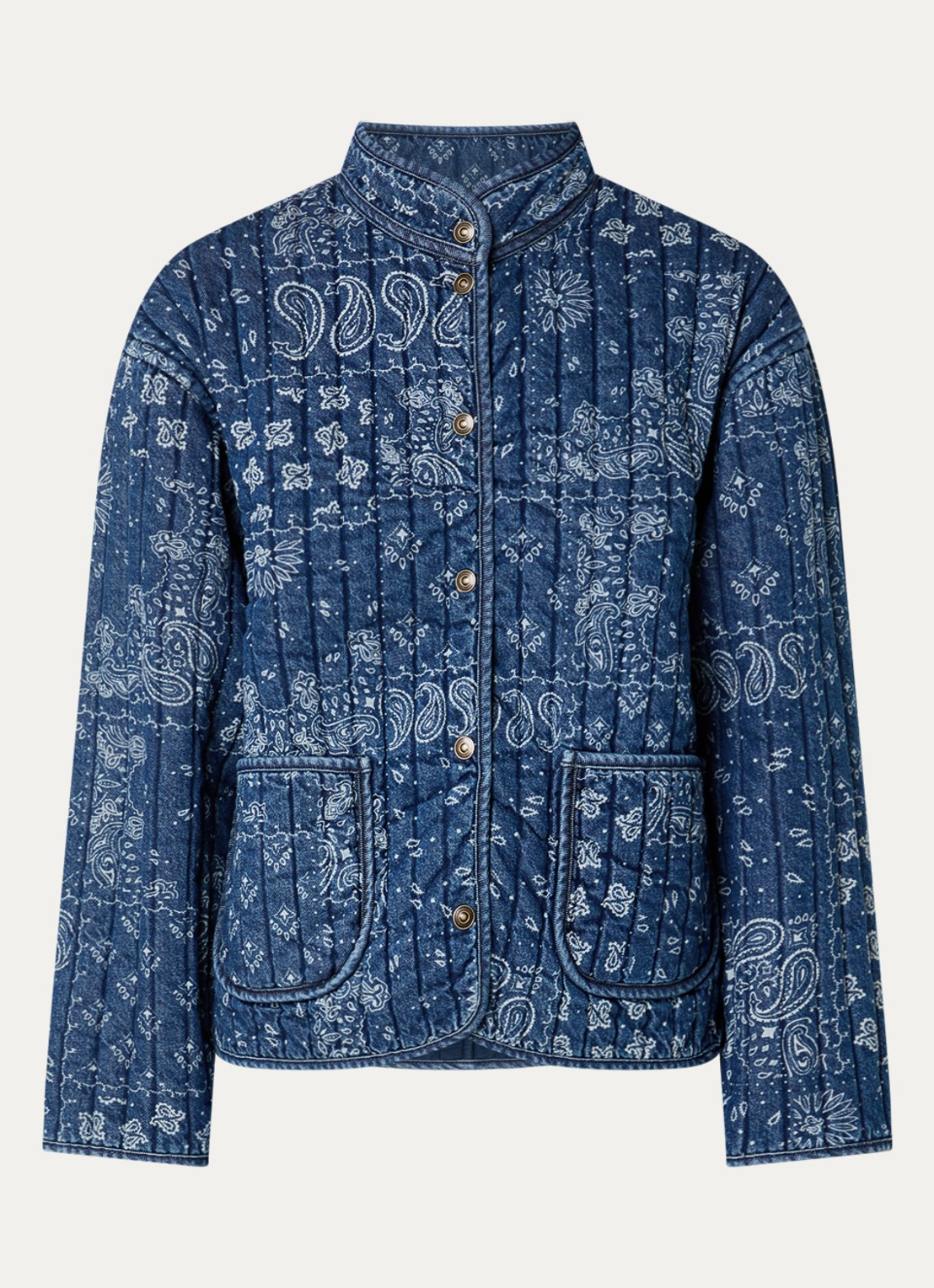 Levi's Lottie spijkerjas met paisley dessin • Indigo • de Bijenkorf