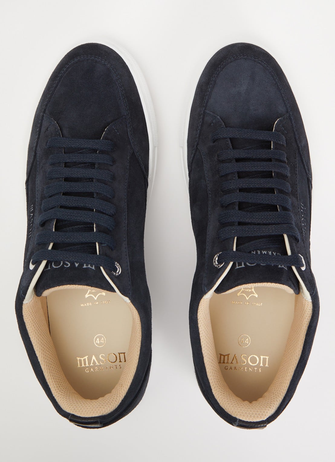 Mason Garments Tia Nativo sneaker van suède • Donkerblauw • de Bijenkorf