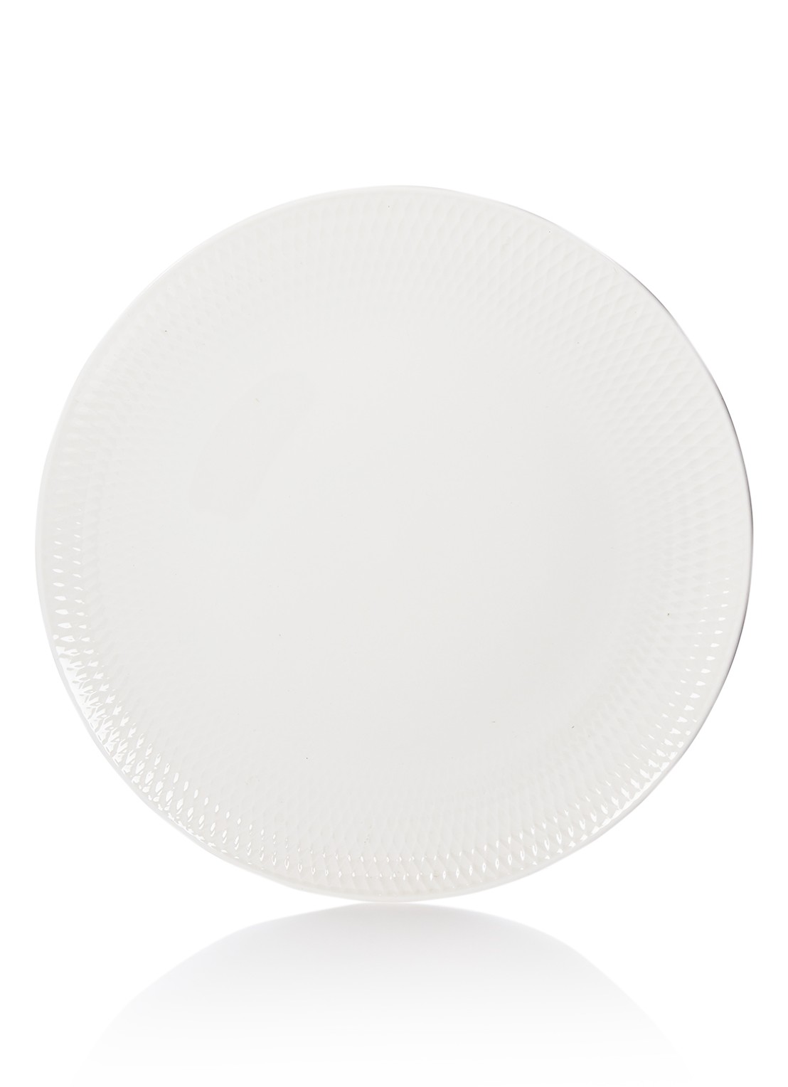 Maxwell & Williams Diamonds ontbijtbord 23 cm • Gebroken wit • de Bijenkorf