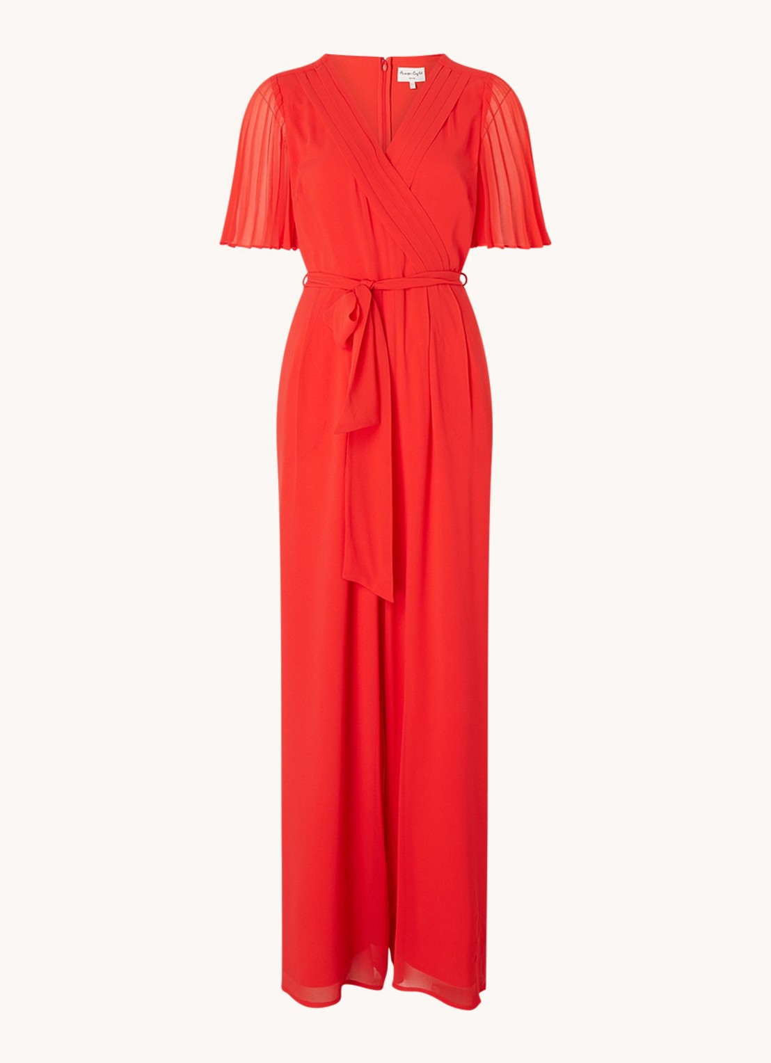 Phase Eight Petite kendall straight fit jumpsuit met strikceintuur ...