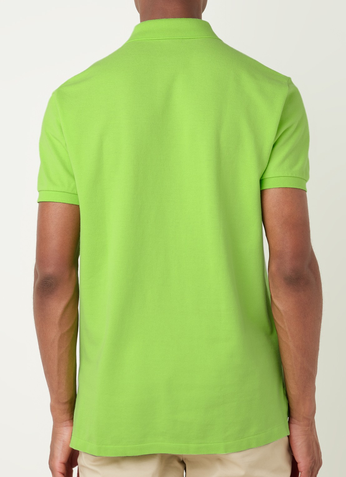 Ralph Lauren Custom slim fit polo van piqué katoen met logoborduring ...