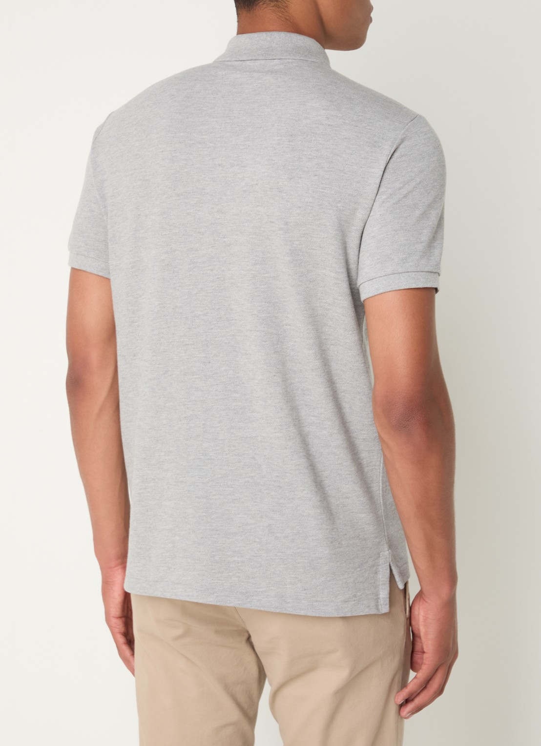 Ralph Lauren Custom slim fit polo van piqué katoen met logoborduring ...