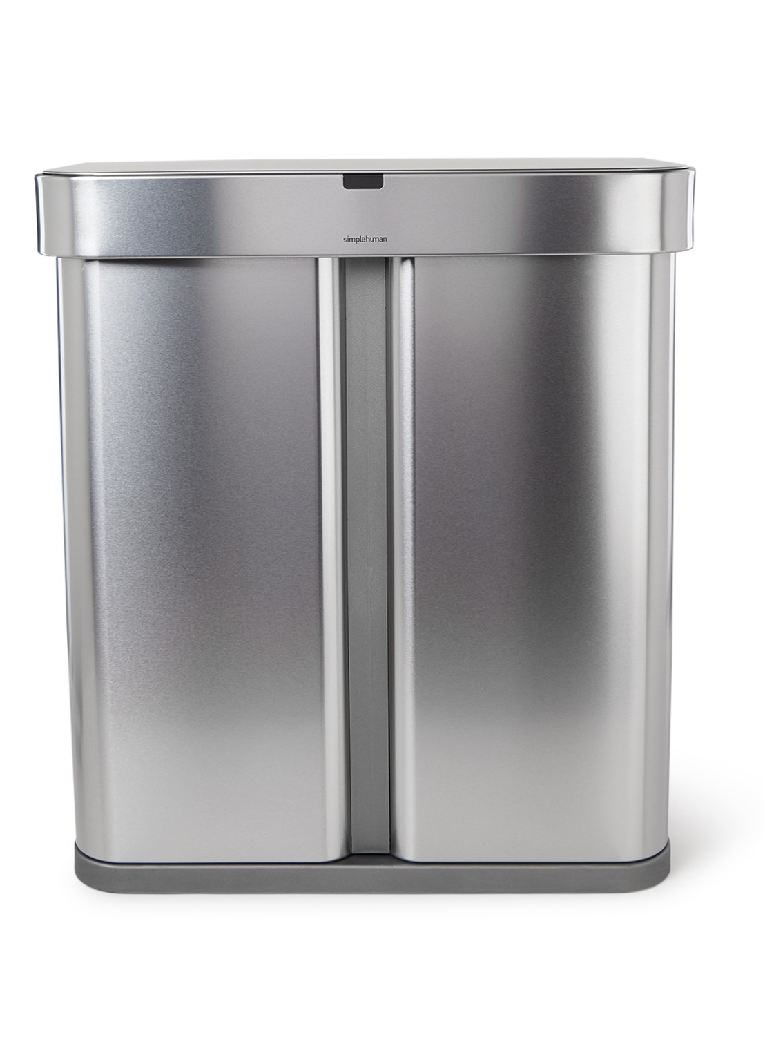 Simplehuman Prullenbak met sensoren 58 liter • Zilver • de Bijenkorf