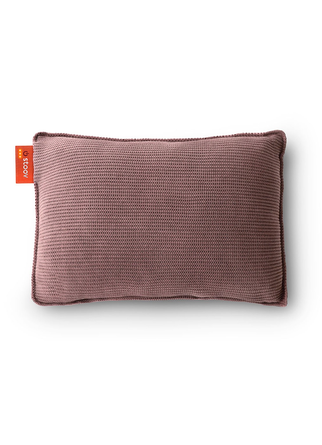 Stoov Ploov Knitted oplaadbaar warmtekussen 45 x 60 cm • Donkerroze ...