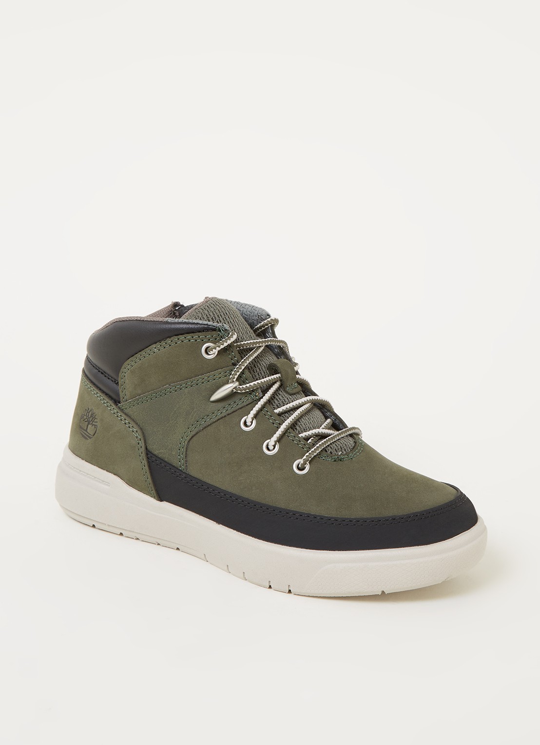 Timberland Seneca Bay Hiker sneaker van nubuck met leren details ...