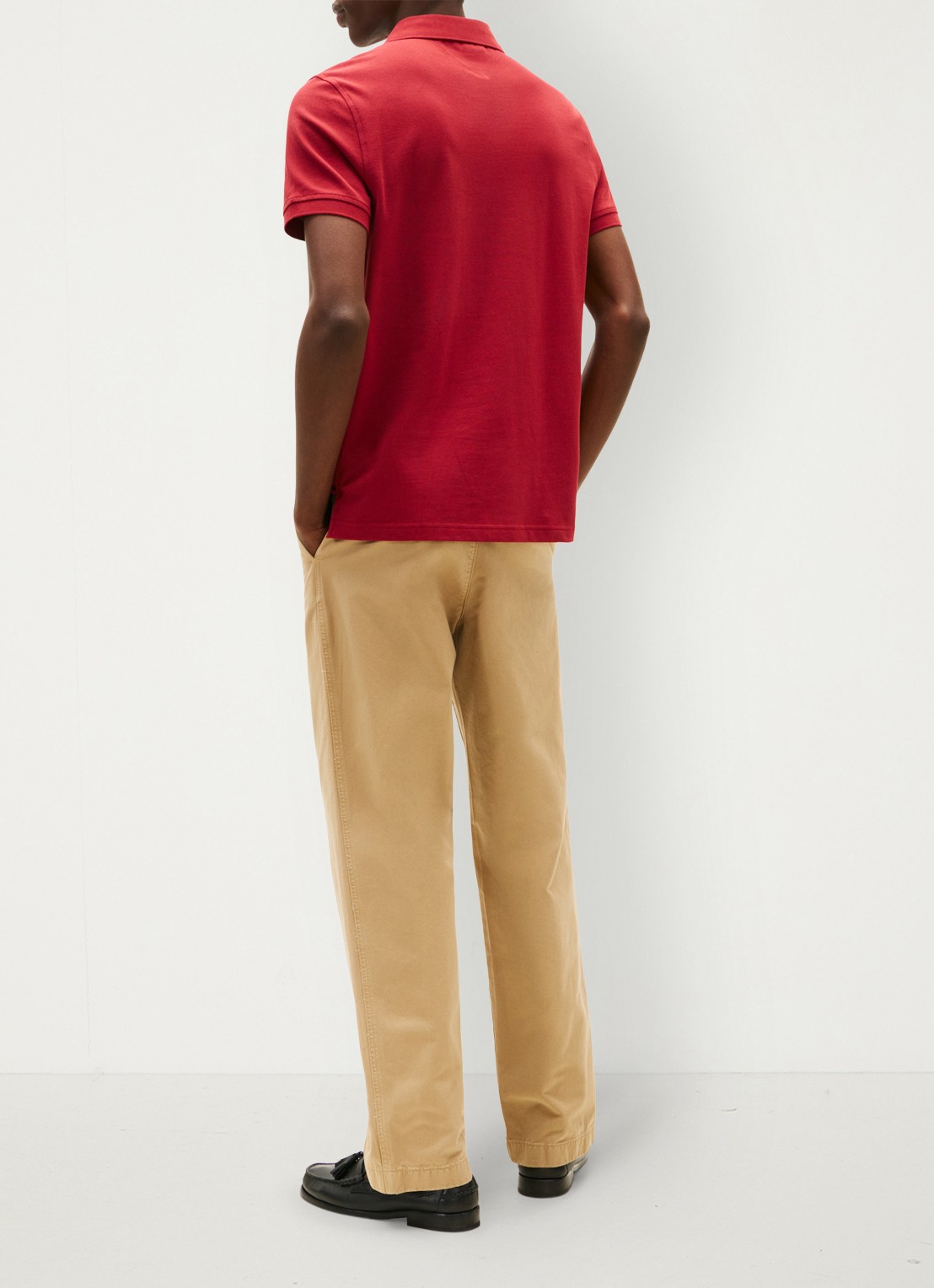 Tommy Hilfiger 1985 Regular Fit Pique Polo Shirt • Regatta Red-XIT ...