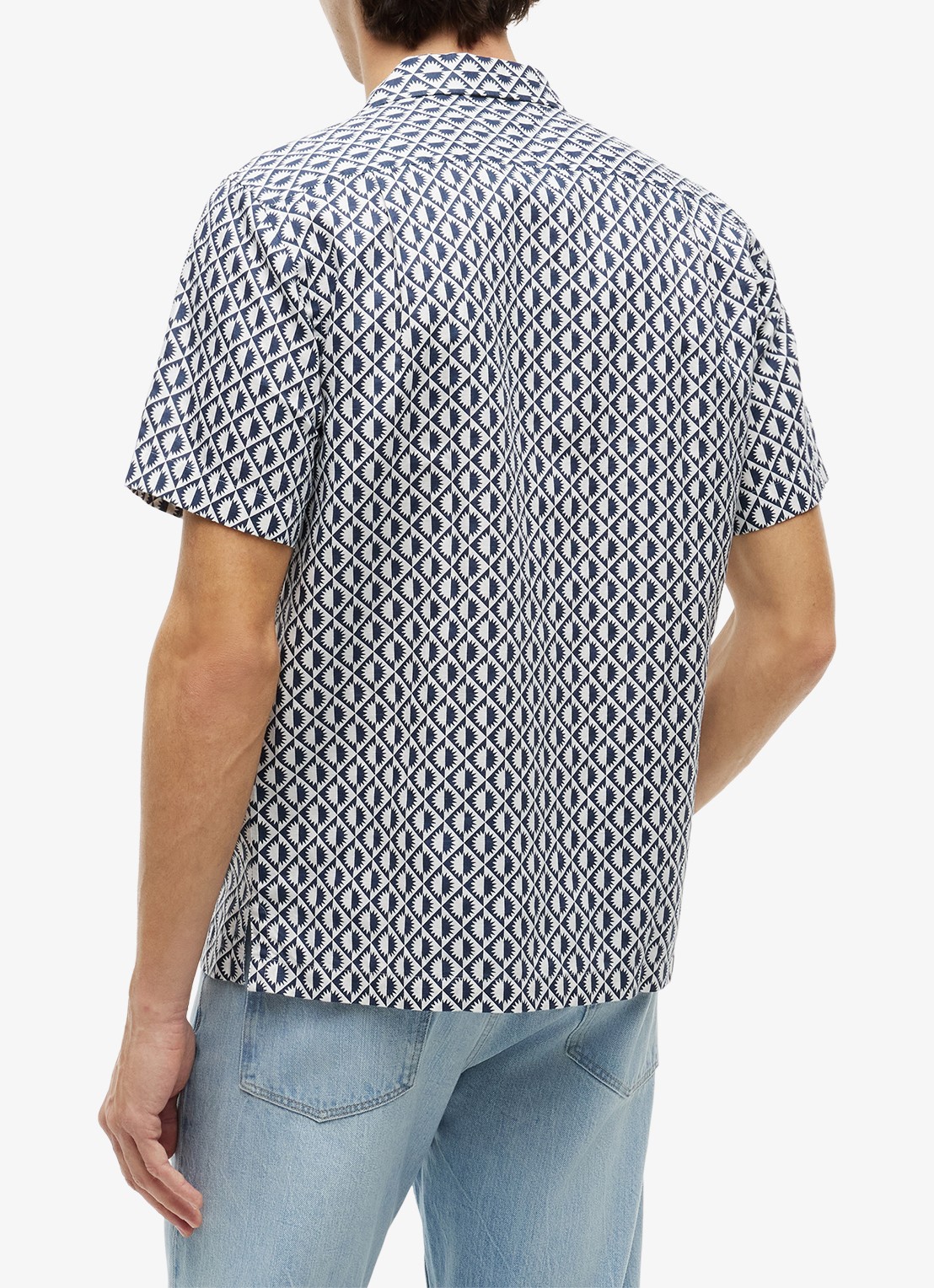 Tommy Hilfiger Regular fit overhemd met grafische print • Donkerblauw ...