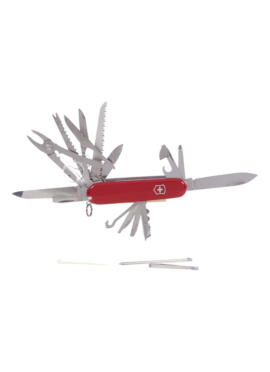 Victorinox Swiss Champ zakmes 33-delig • Steenrood • de Bijenkorf