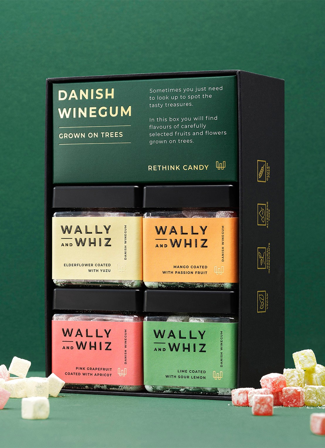 Wally and Whiz Grown on Trees winegums 560 gram set van 4 • de Bijenkorf