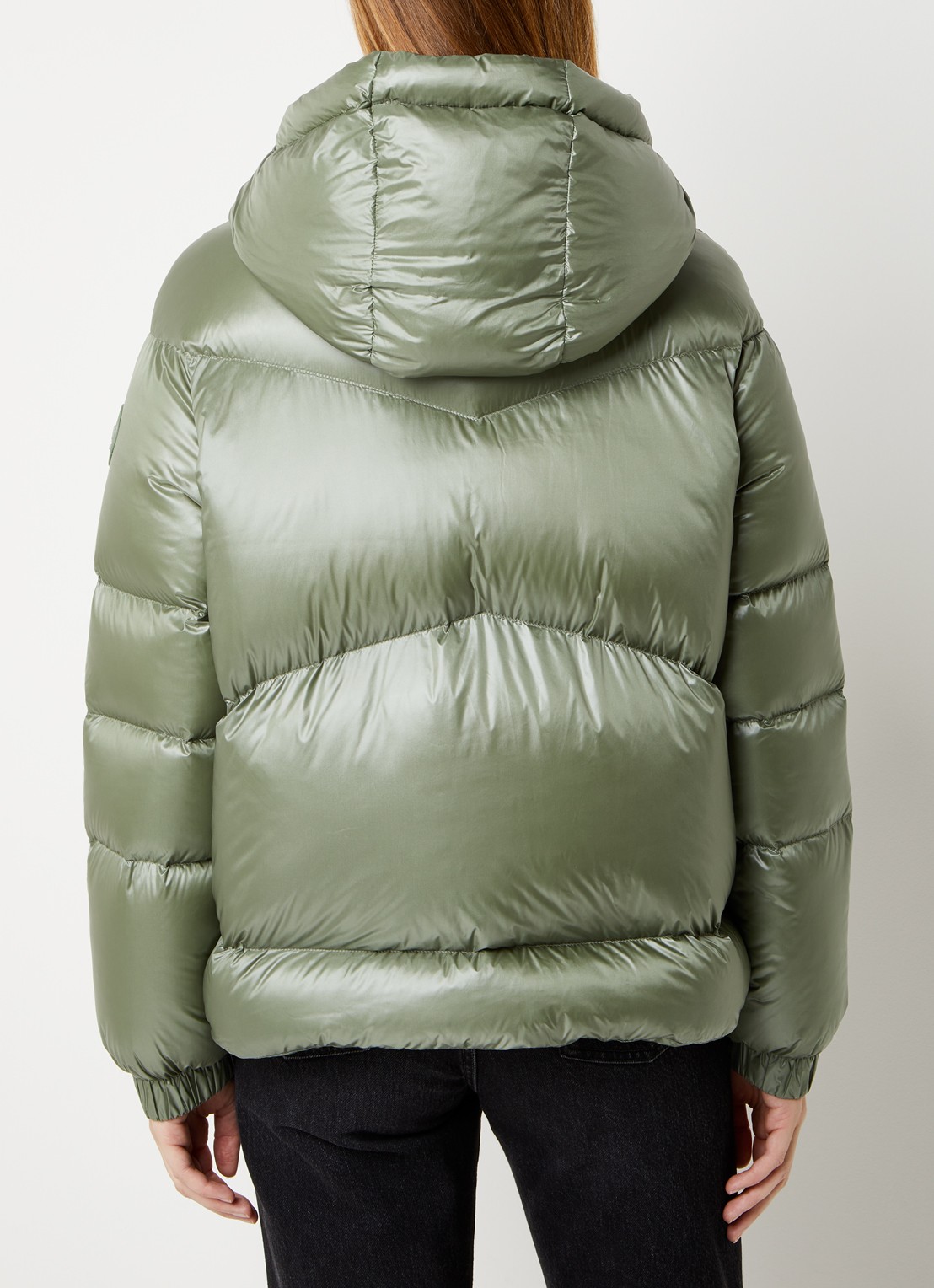 Woolrich Aliquippa puffer jack met donsvulling en ritszakken ...
