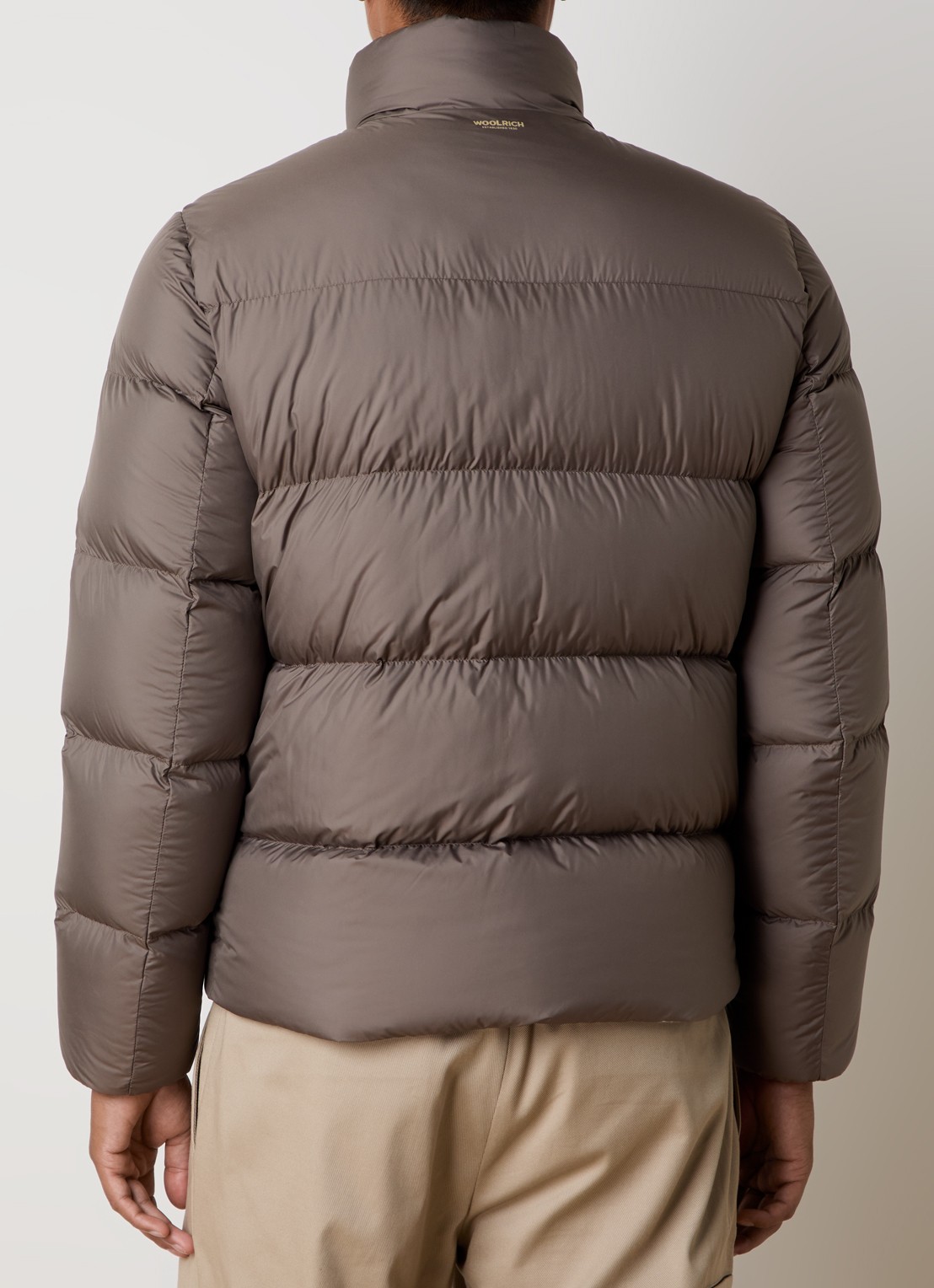 Woolrich Cloud Eagle puffer jack met donsvulling en waterafstotende ...