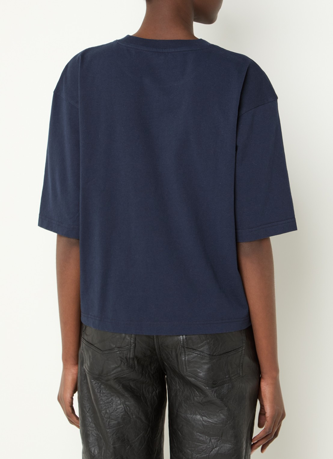 Zadig&Voltaire Taida T-shirt met logoprint • Donkerblauw • de Bijenkorf