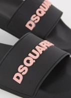 Dsquared2 Slipper met logo • Roze • de Bijenkorf