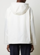 Moncler Windjack met logo en ritszakken • Wit • de Bijenkorf